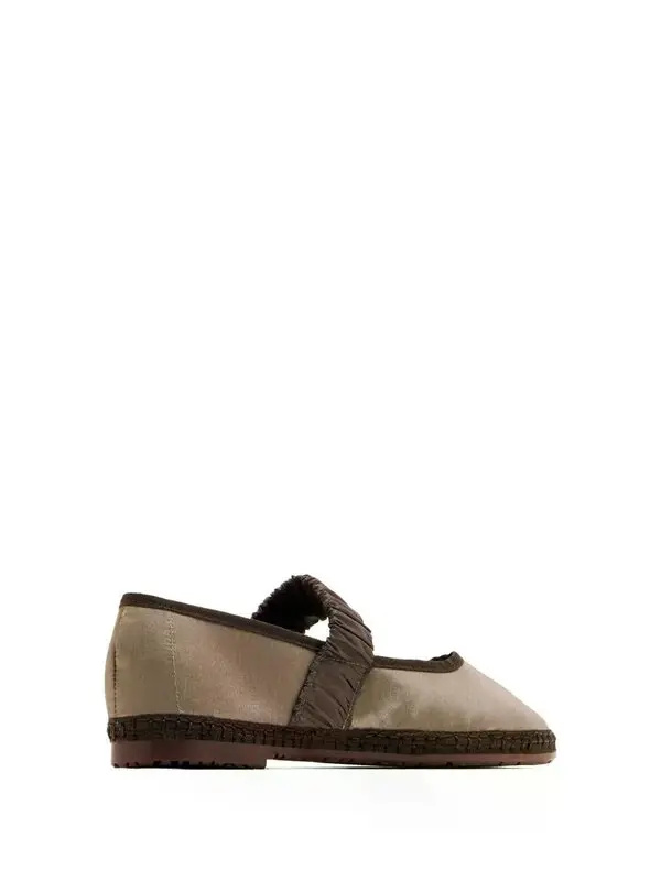 FLABELUS Mafalda Flat Espadrilles - Brown