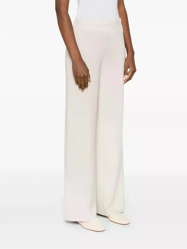 GRAN SASSO Elasticated-waistband Wide Leg Trousers