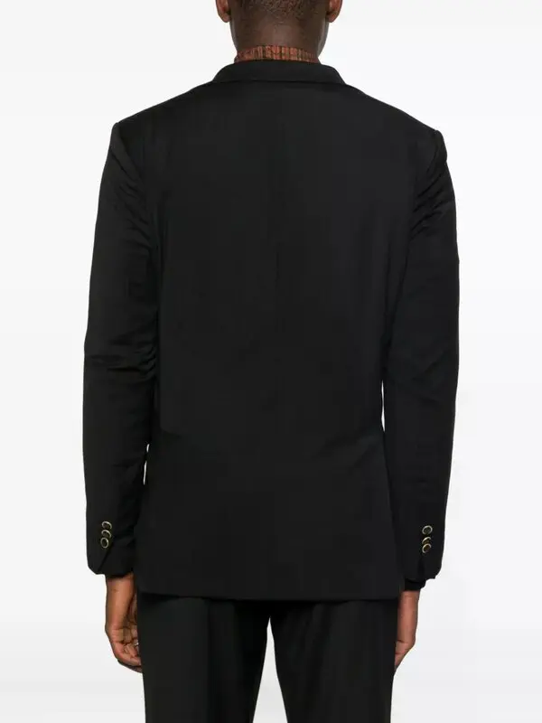 MARSEM Notched-lapel Single-breasted Blazer