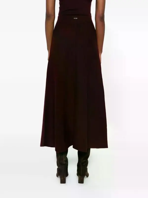 Max Mara Giberna Knitted Maxi Skirt