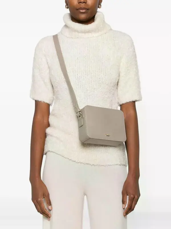 ASPINAL OF LONDON Leather Crossbody Bag - Neutrals