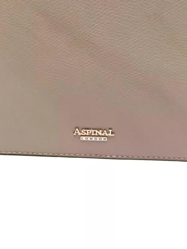 ASPINAL OF LONDON Leather Crossbody Bag - Neutrals