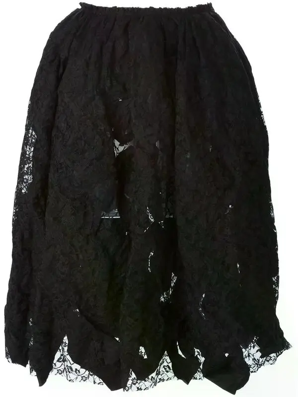 Comme Des Garçons Reversible Lace Skirt