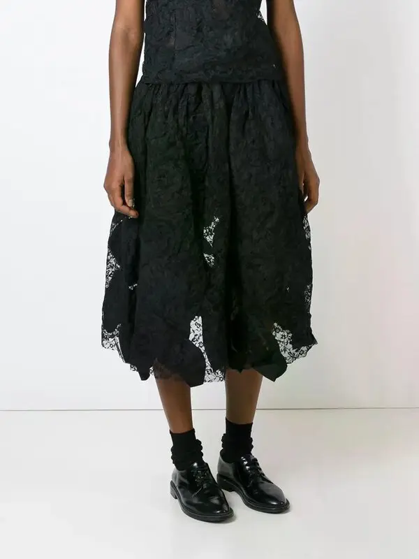 Comme Des Garçons Reversible Lace Skirt