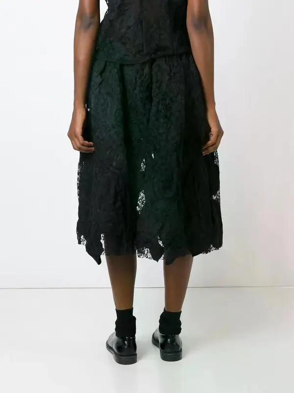 Comme Des Garçons Reversible Lace Skirt