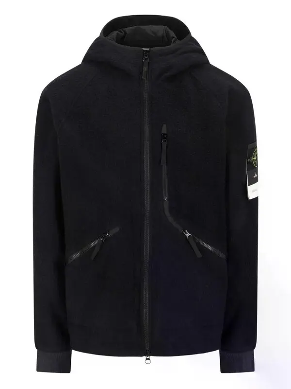 Stone Island Hooded Zip-up Jacket
