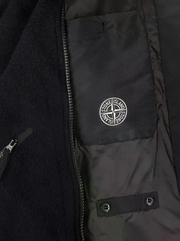 Stone Island Hooded Zip-up Jacket
