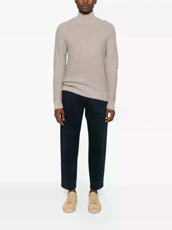 Alpha Studio High-neck Sweater
