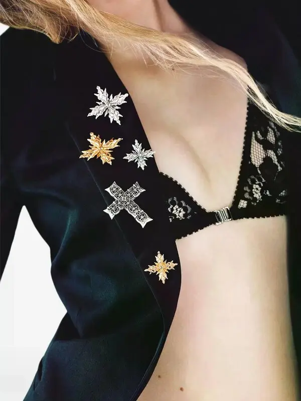 Emanuele Bicocchi Notre Dame Cross Brooch