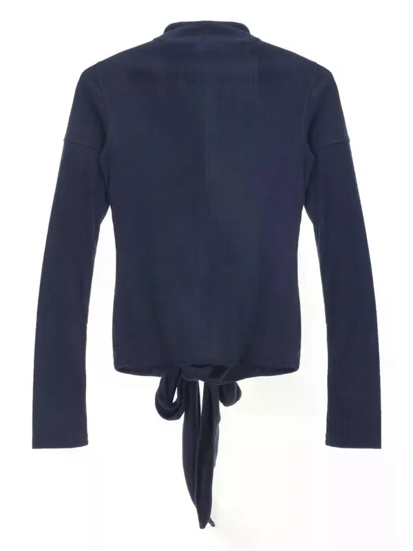 Low Classic Button Wrap T-Shirt In Blue - 37% Off | Editorialist