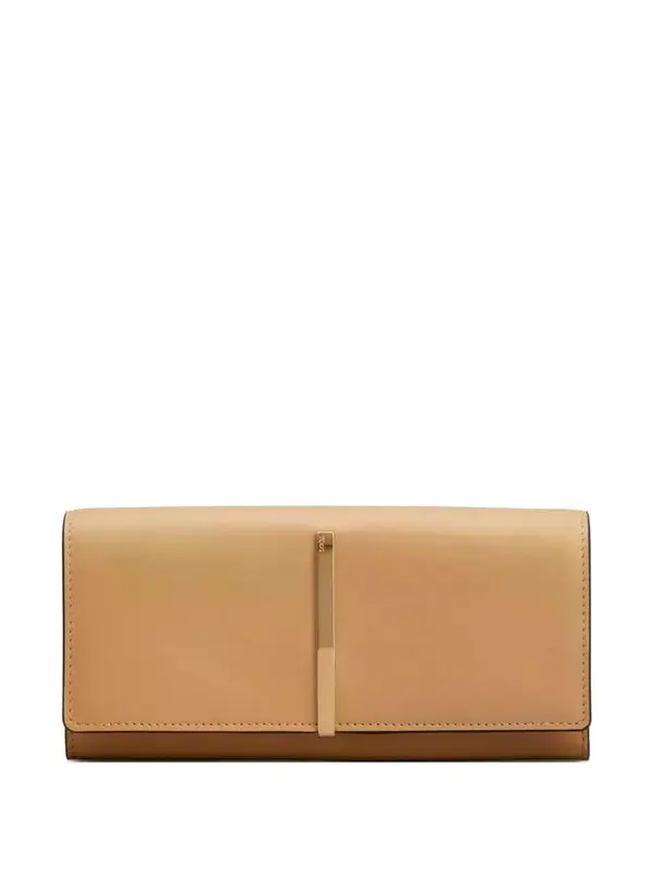 TOD'S Leather Wallet - Neutrals