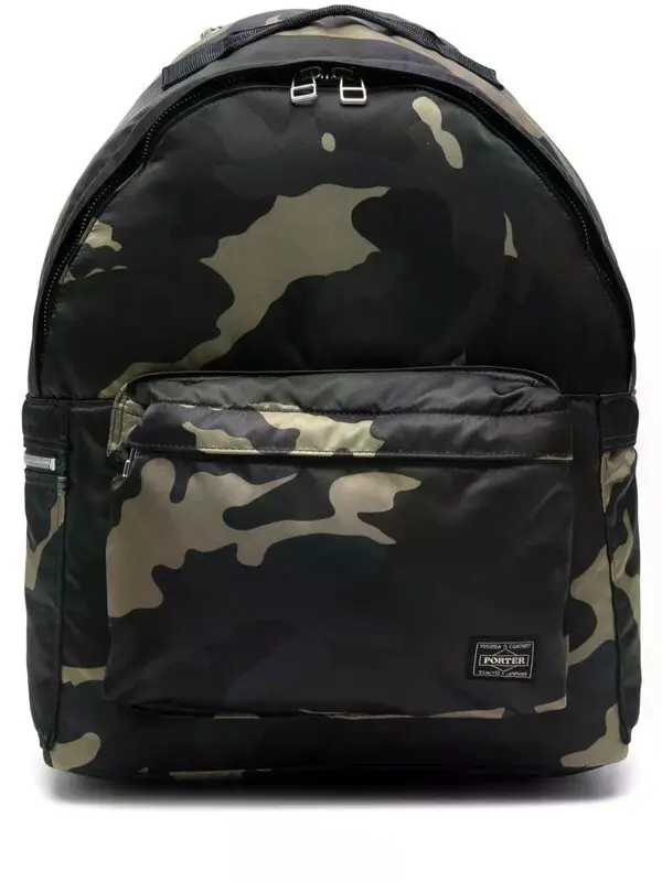 PORTER Camouflage-print Backpack - Green