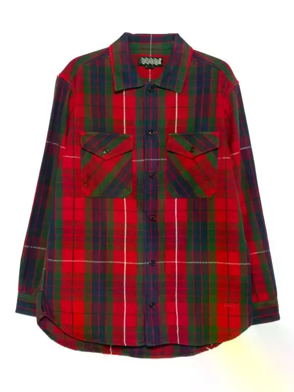 BARACUTA Plaid Cotton Shirt