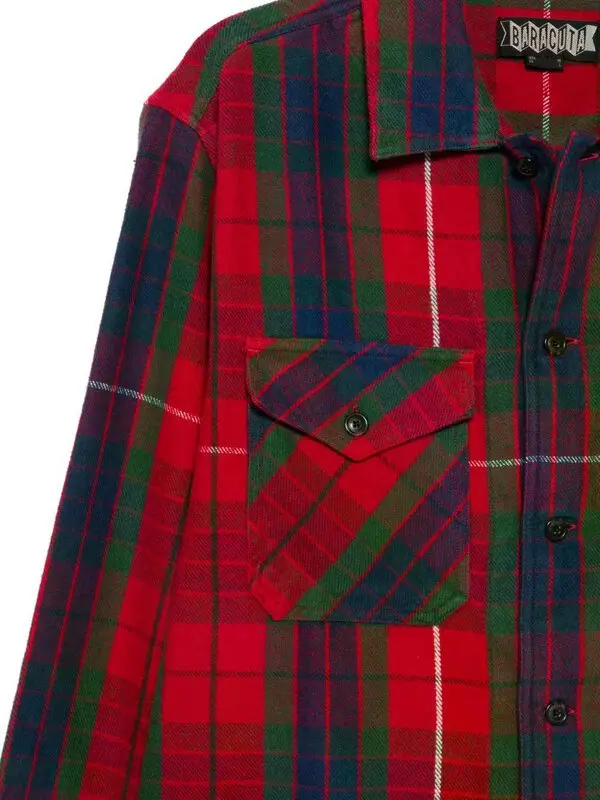 BARACUTA Plaid Cotton Shirt