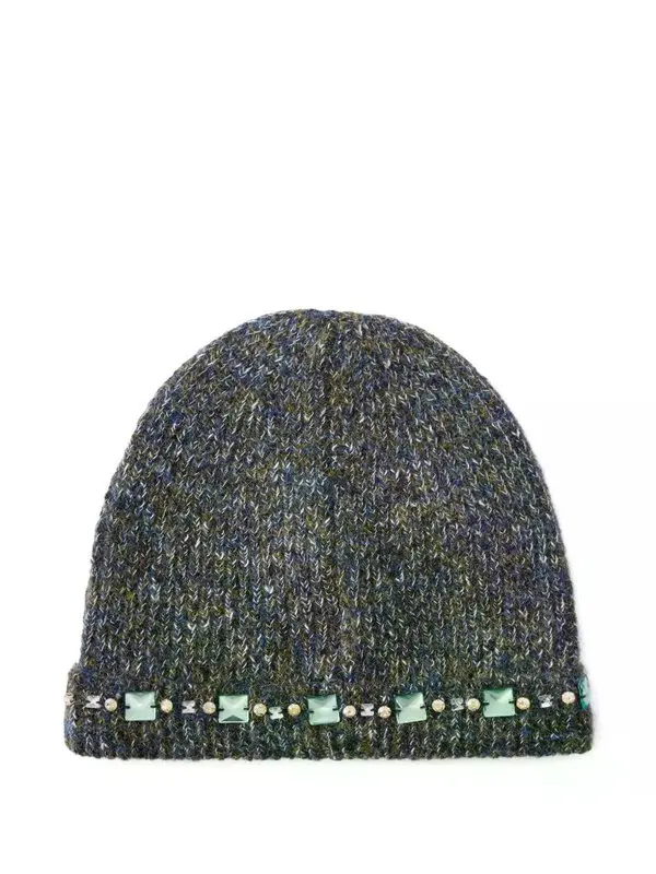 Pinko Mouliné Knit Beanie