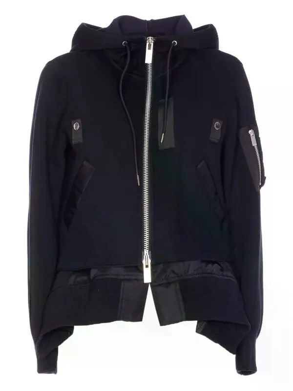 Sacai Zip-up Hooded Jacket