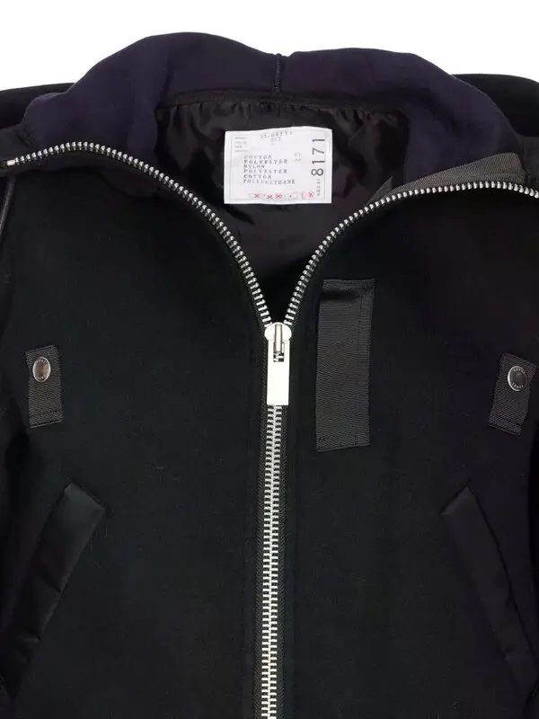 Sacai Zip-up Hooded Jacket
