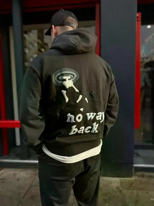 BROKEN PLANET Trapped In Time Graphic Hoodie