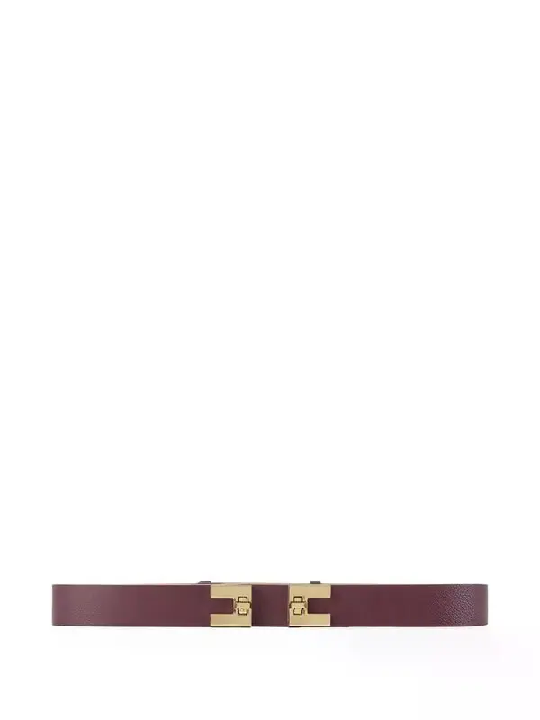 Elisabetta Franchi Logo-detail Belt - Red