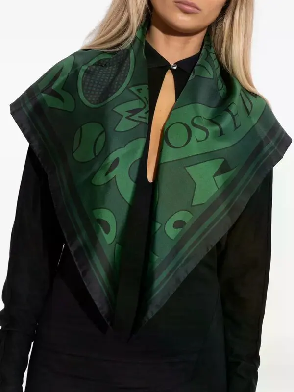 Lacoste Logo-print Scarf