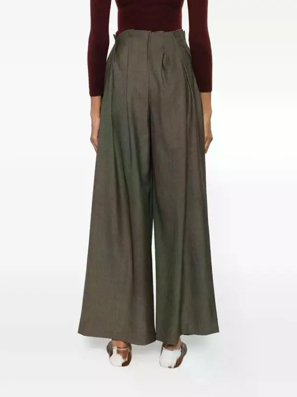 VIKTORIA CHAN Pleated Trousers