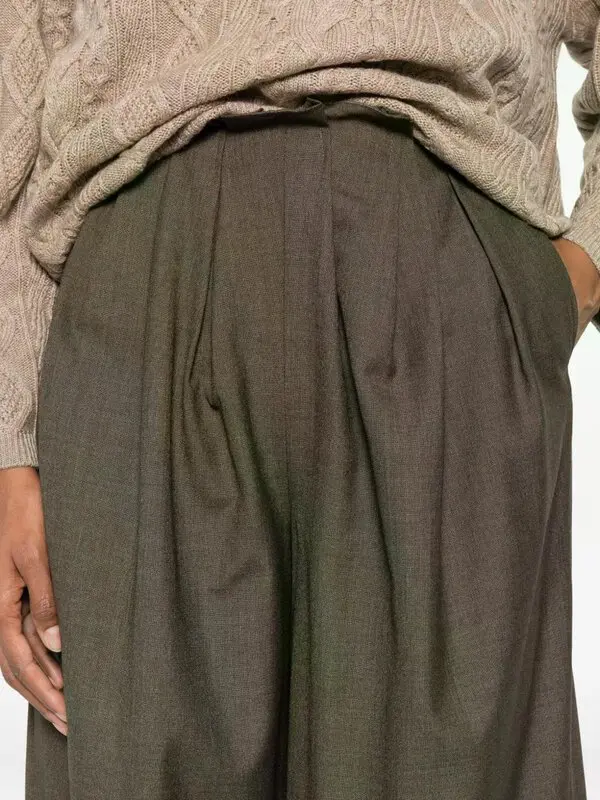 VIKTORIA CHAN Pleated Trousers