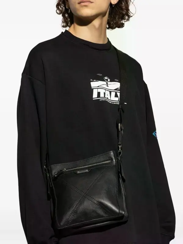 Iceberg Leather Shoulder Bag