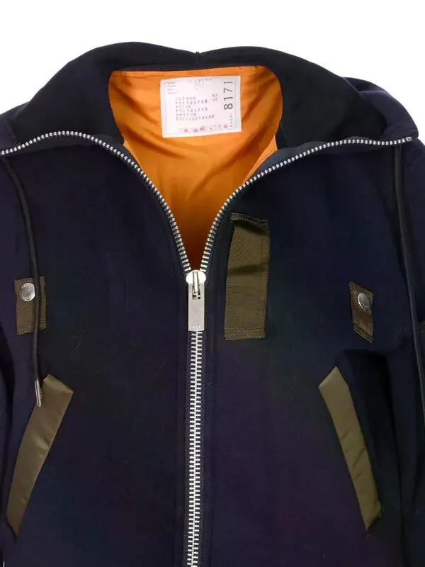 Sacai Zip-up Hoodie