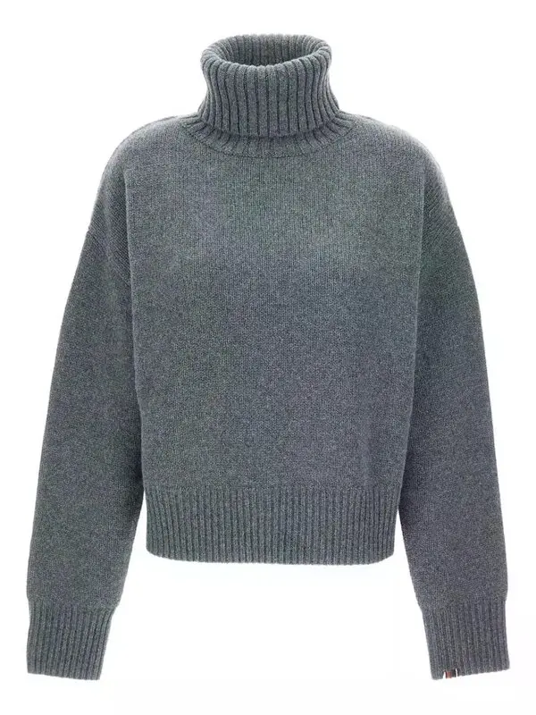 Extreme Cashmere Roll-neck Cashmere Sweater - Grey
