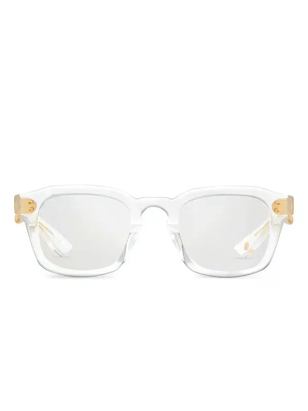 Dita Waylun Square-frame Glasses - White