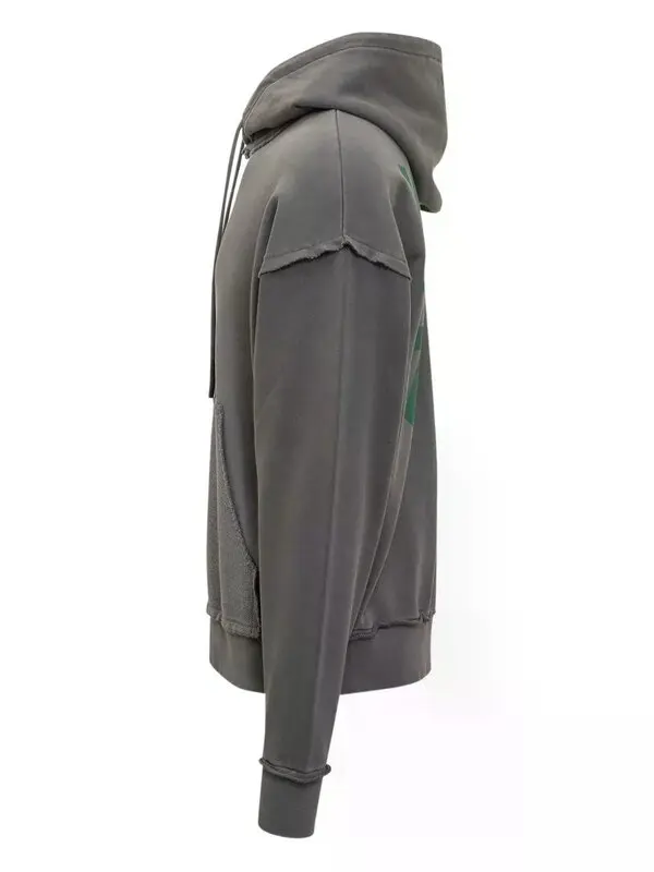 44 LABEL GROUP Graphic Print Drawstring Hoodie