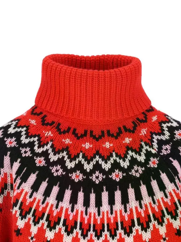 Bogner Patterned Roll-neck Sweater