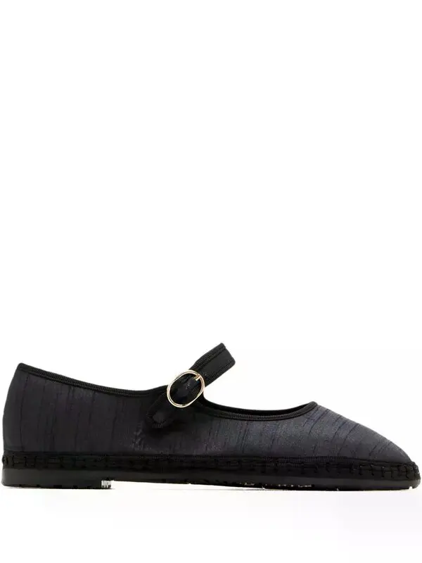 FLABELUS Silk Ballet Flats