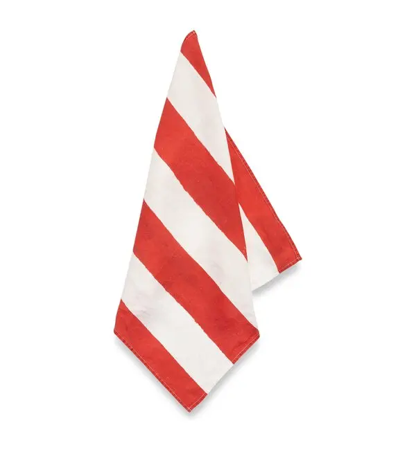 SUMMERILL & BISHOP Linen Stripe Napkin