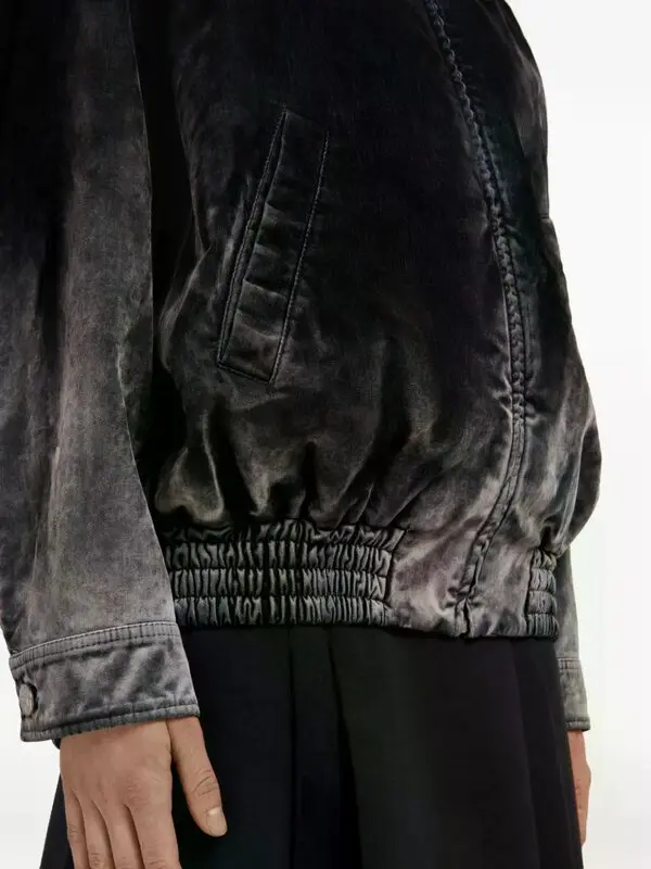 Marni Washed Zip-up Bomber Jacket