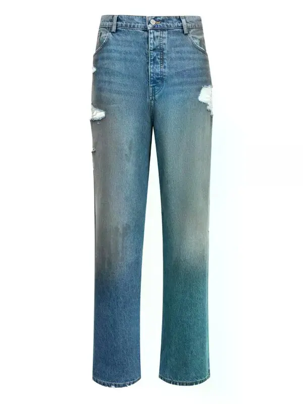 NAHMIAS Distressed Baggy Jeans