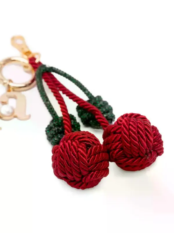 Rosantica Cherry-motif Keyring