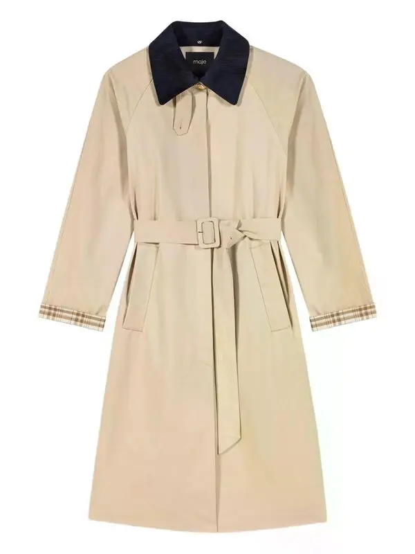 Maje Belted Trench Coat