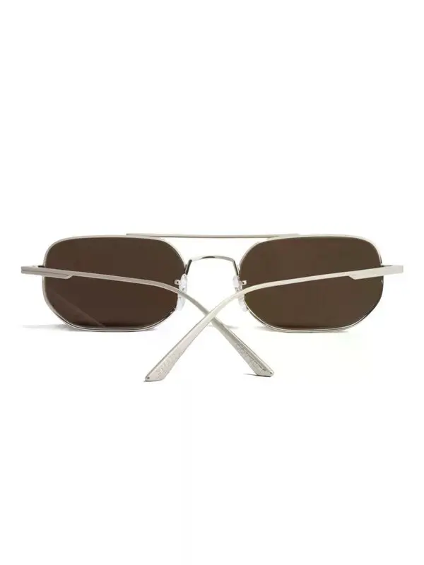 Khaite Geometric-frame Sunglasses - Grey