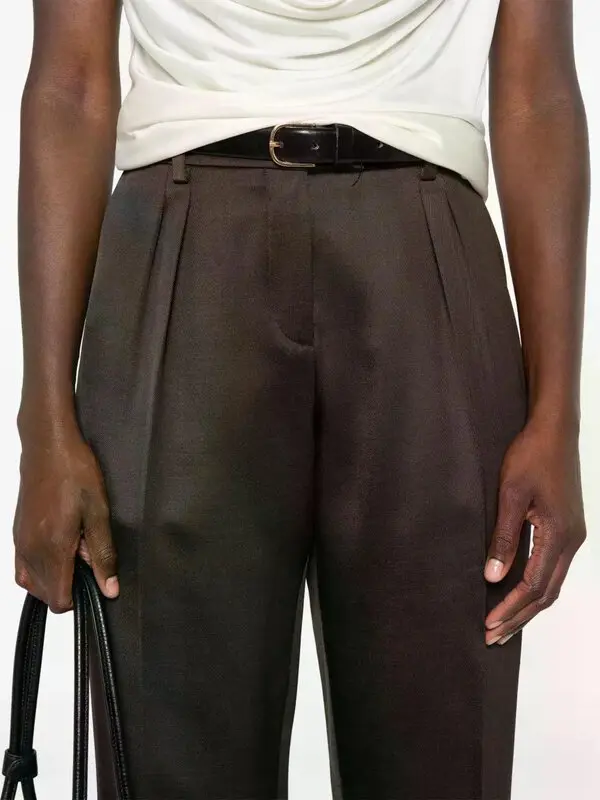 TOM FORD Pleated Twill Trousers