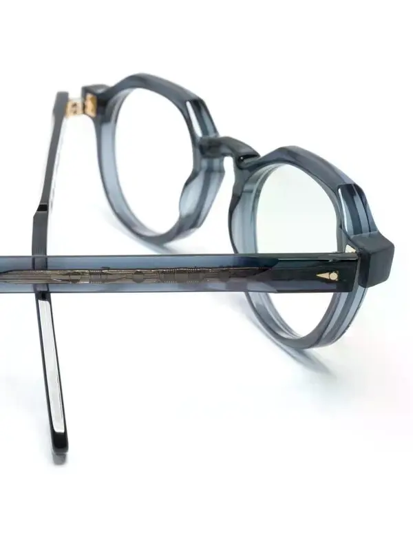 AHLEM Rue Bosquet Round-frame Glasses - Blue