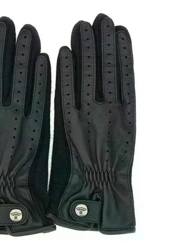 VIVIENNE WESTWOOD Orb Gloves - Black