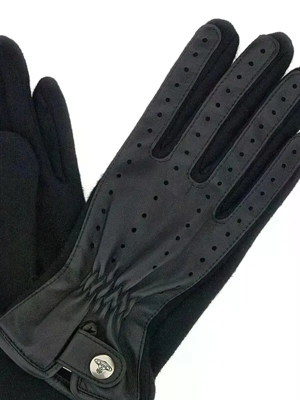 VIVIENNE WESTWOOD Orb Gloves - Black