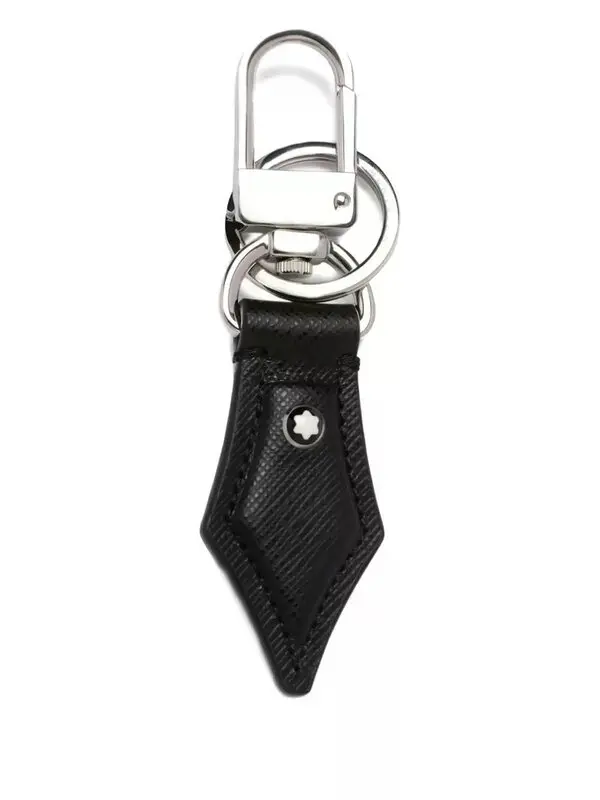 Montblanc Leather Keyring - Black