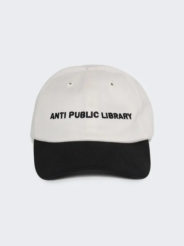 Enfants Riches Déprimés Anti Public Library Baseball Cap - White