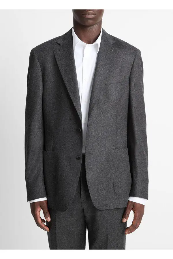 Vince Wool-silk Flannel Sport Coat