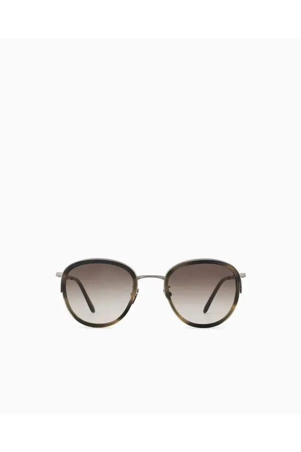 Giorgio Armani Square Sunglasses - Natural