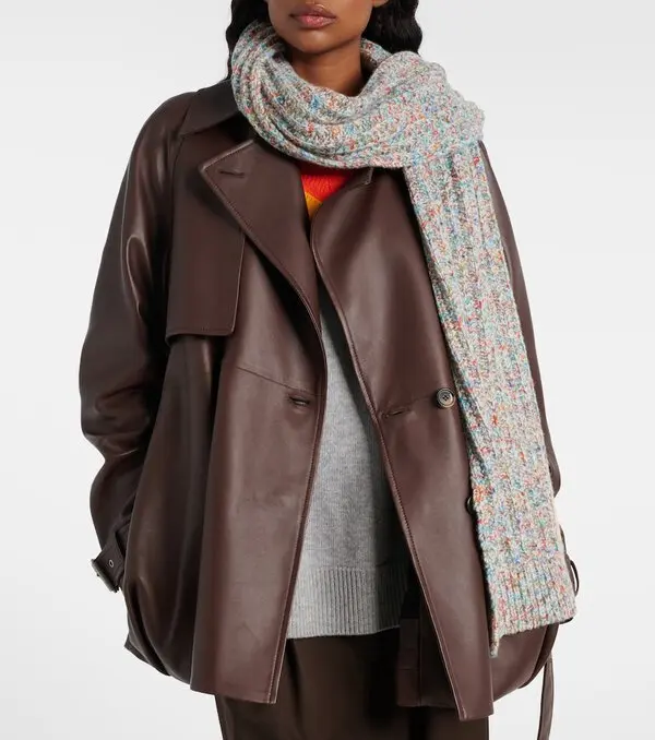 Loewe Wool And Cashmere-blend Scarf