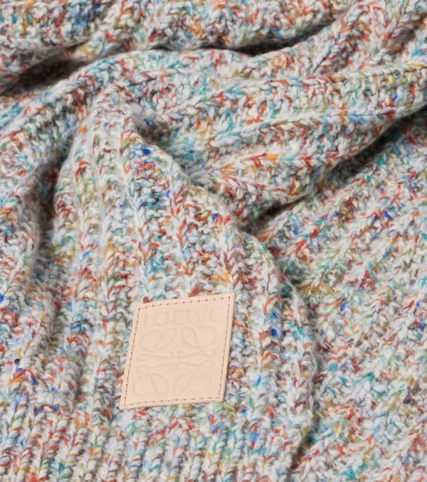 Loewe Wool And Cashmere-blend Scarf