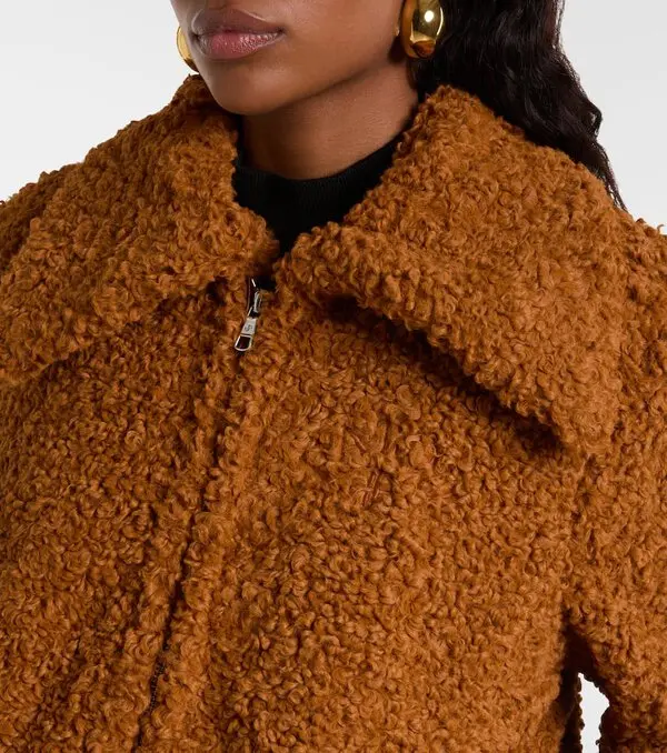 Patou Pumpkin Spice Bomber Jacket